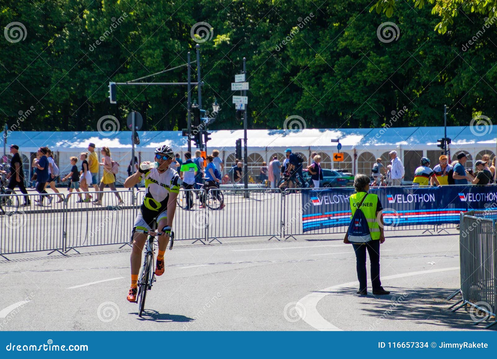 Berlin, Germany - 05 13 2018: Velothon Bicycle Event in Berlin ...