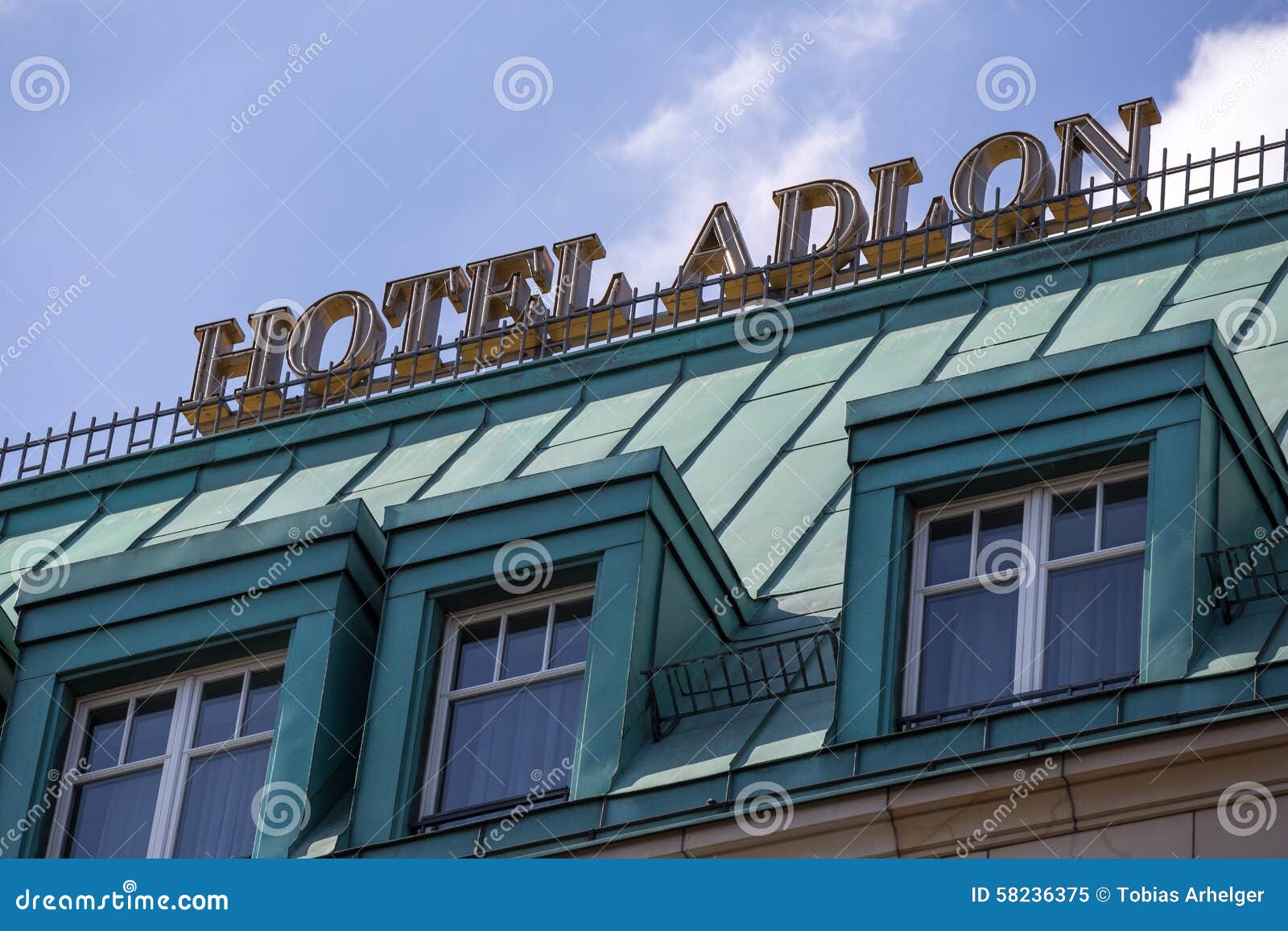 Berlin hotel adlon sign editorial image. Image of germany - 58236375