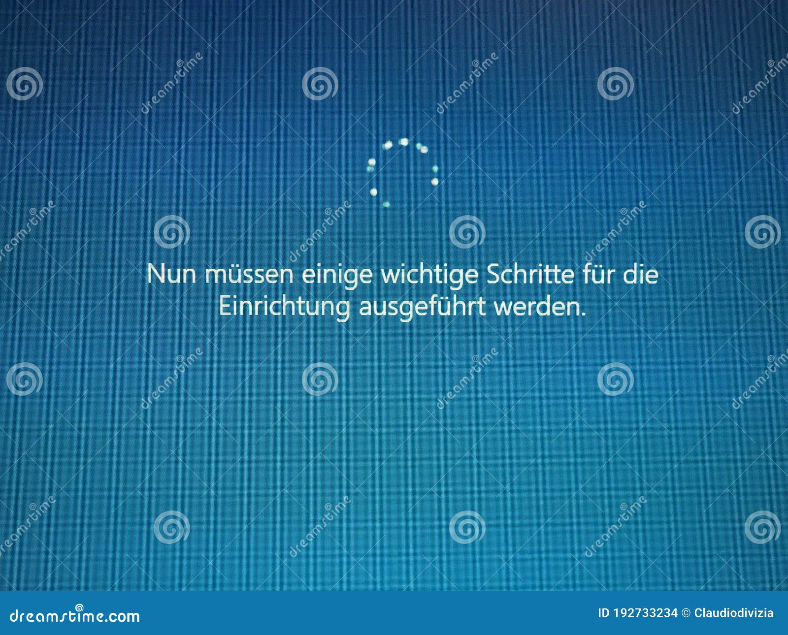 BERLIN - JUN 2020: German Windows 10 Update, Important Steps for ...