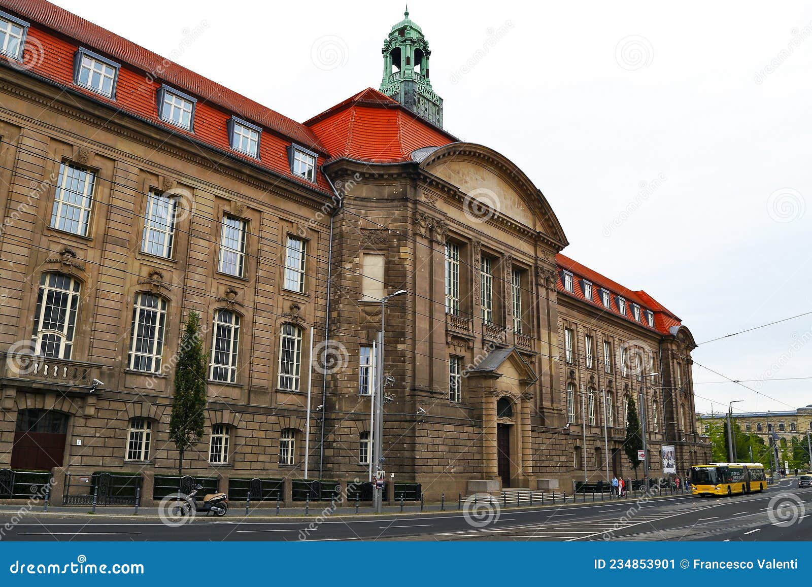 Berlin Museums Outside View, Germany Editorial Photo - Image of cupola ...