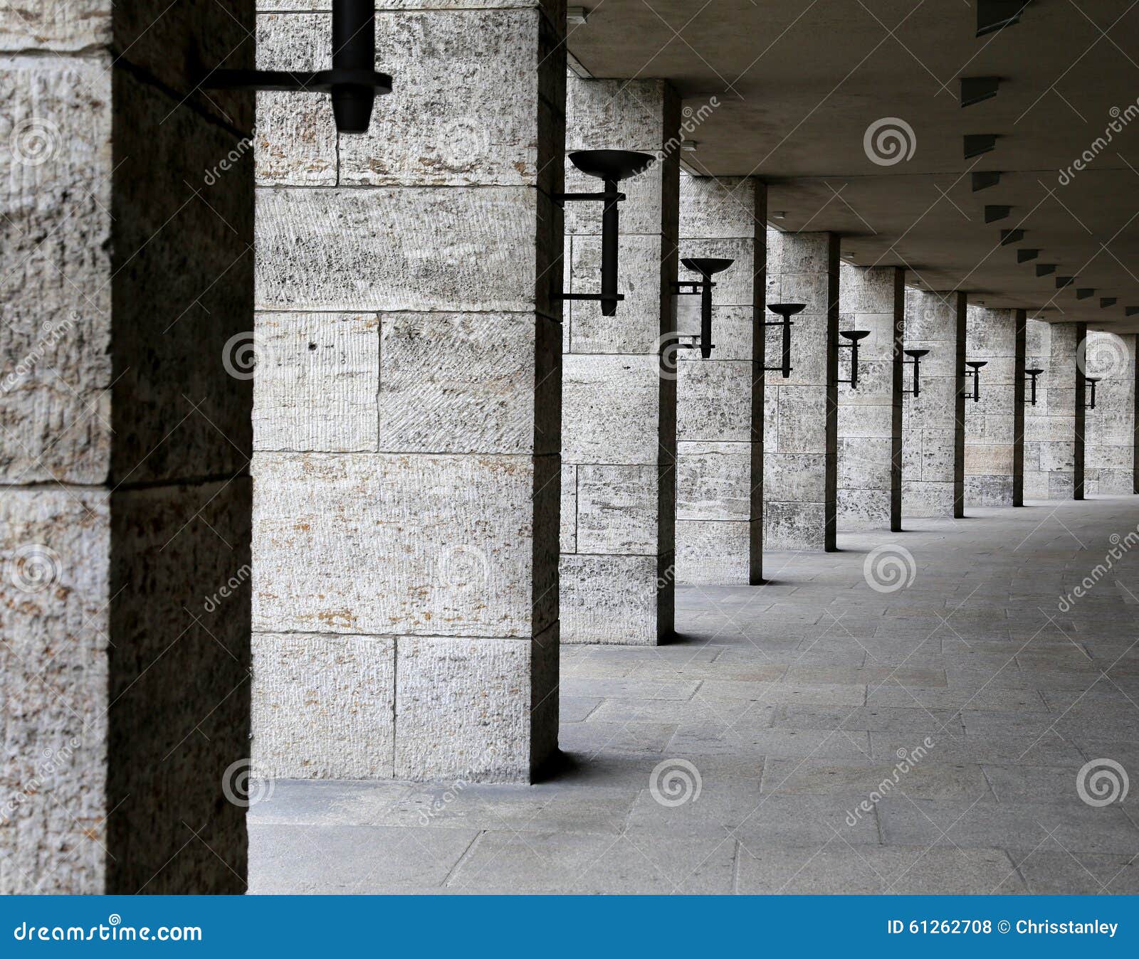 Berlin olympic stadium editorial stock photo. Image of soccer - 61262708