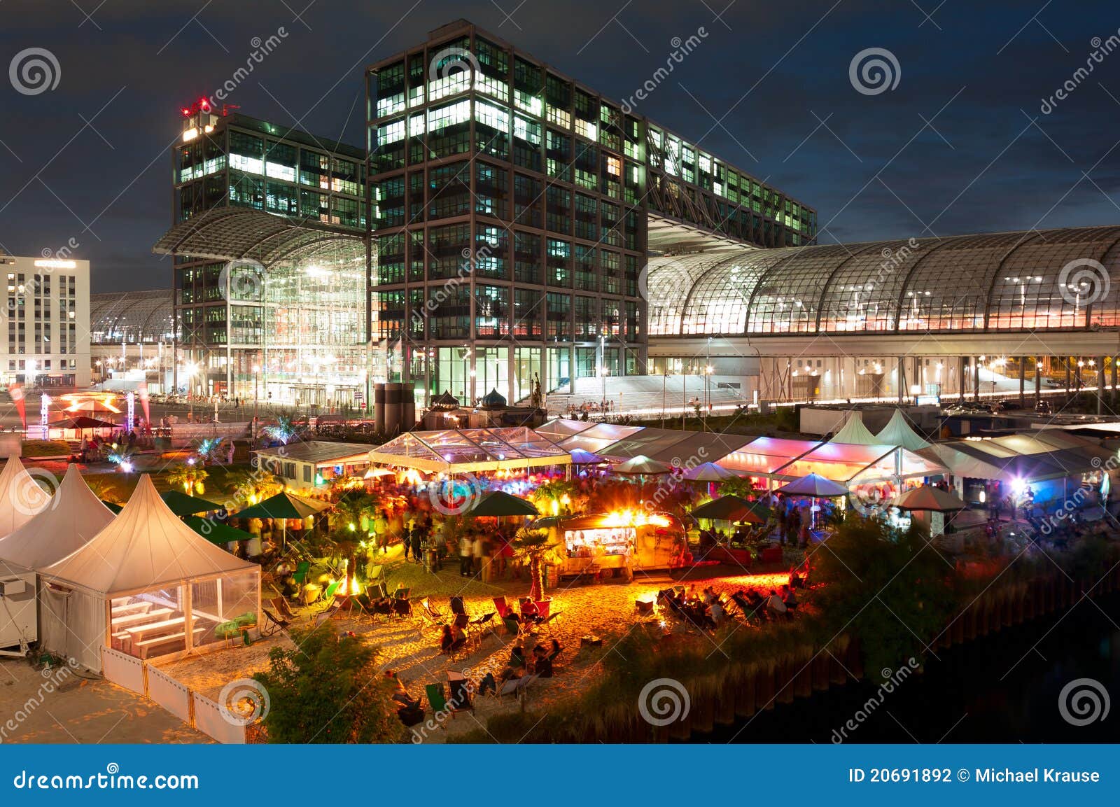 Berlin Party Central Station Stock Photo - Image of attraction, berlin ...