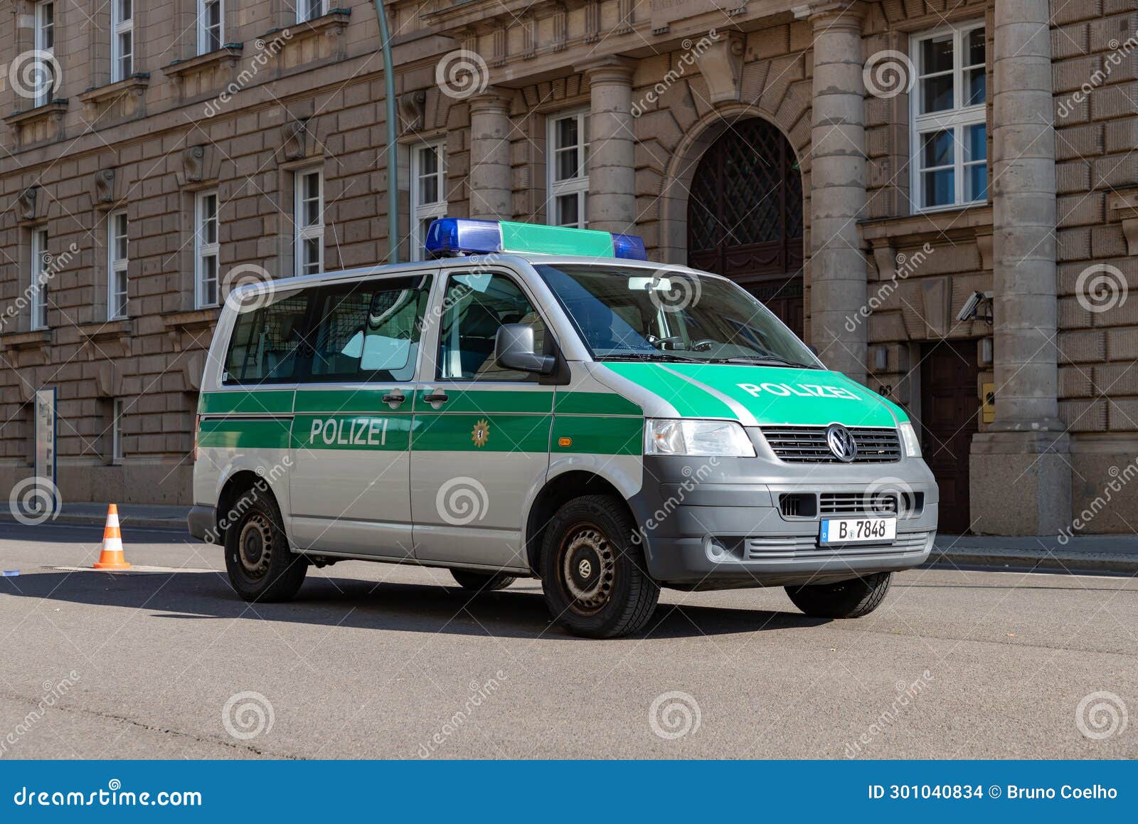 Berlin Police Van editorial stock image. Image of germany - 301040834