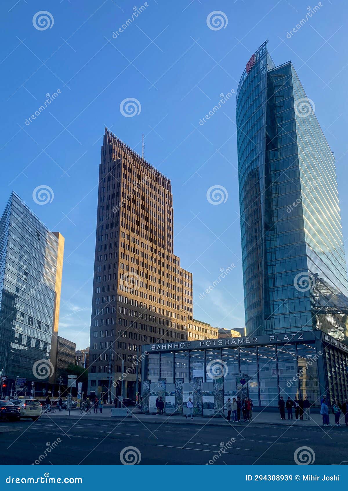 Berlin Potsdamer Platz in Berlin Which Serves the S-Bahn and U2 Line of ...