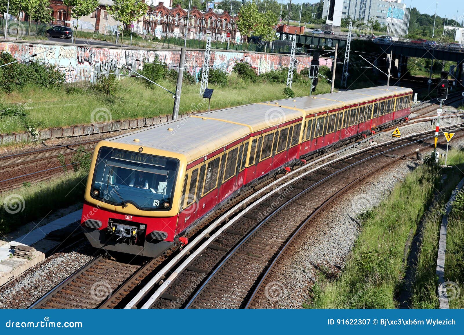 Berlin S-Bahn editorial photography. Image of railroad - 91622307