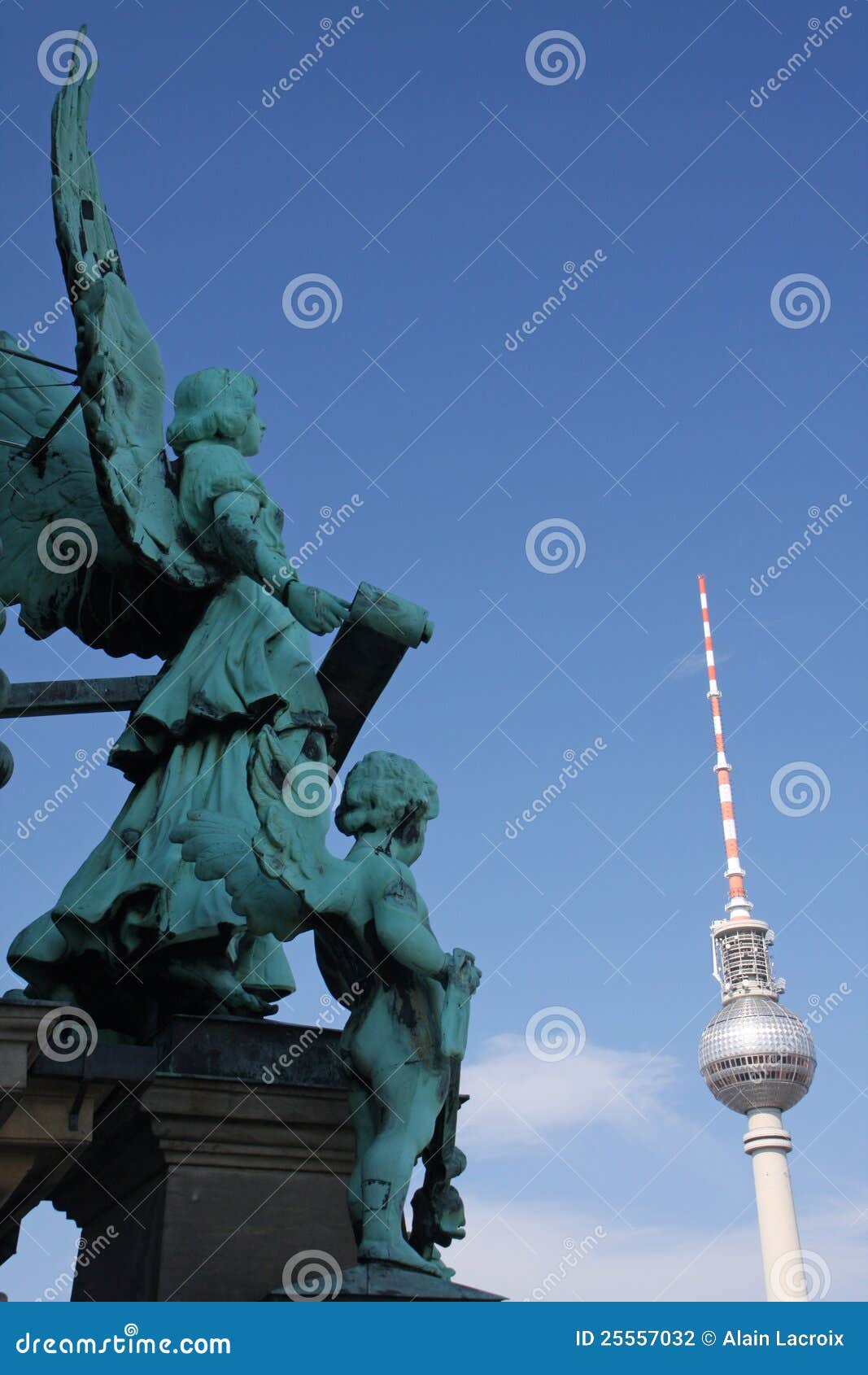 Berlin sky stock photo. Image of german, town, tourism - 25557032