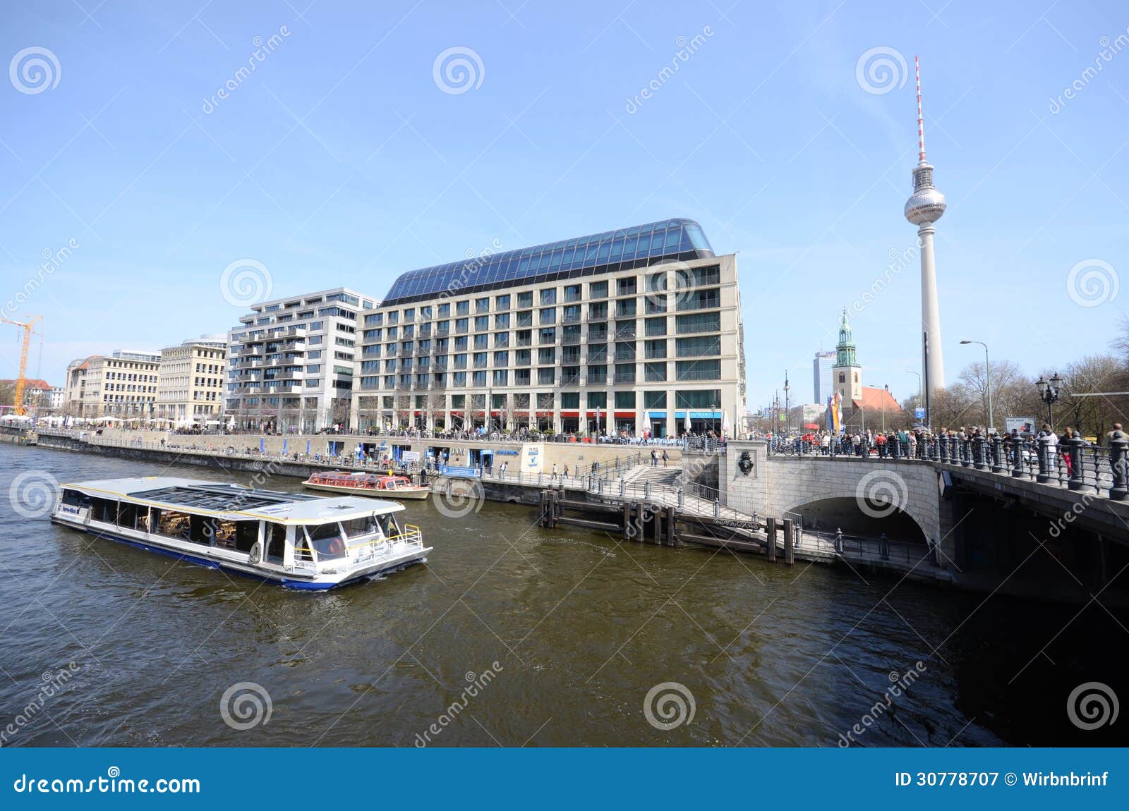 Berlin spree editorial photography. Image of french, metropolis - 30778707