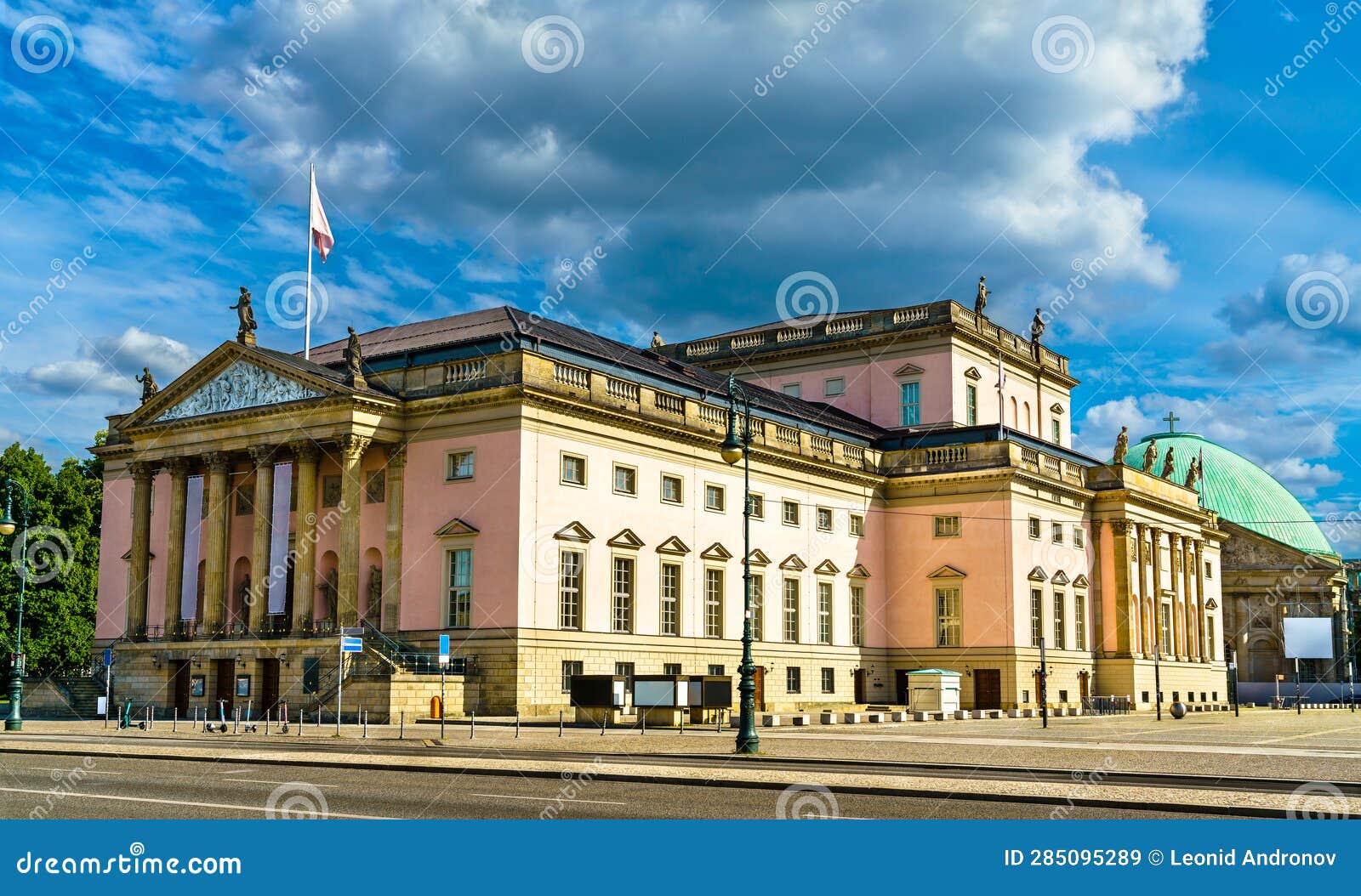 Berlin State Opera Unter Den Linden Editorial Stock Image - Image of ...