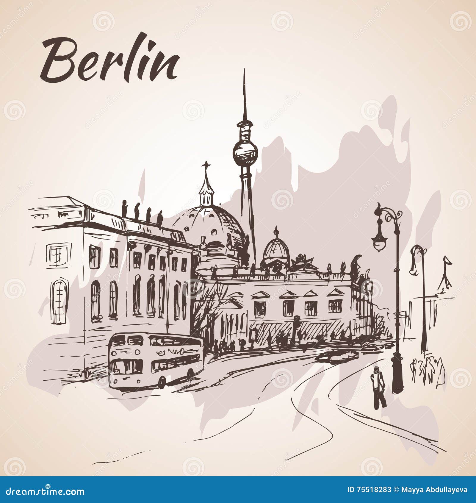 Tower Berlin Hand Stock Illustrations – 140 Tower Berlin Hand Stock ...