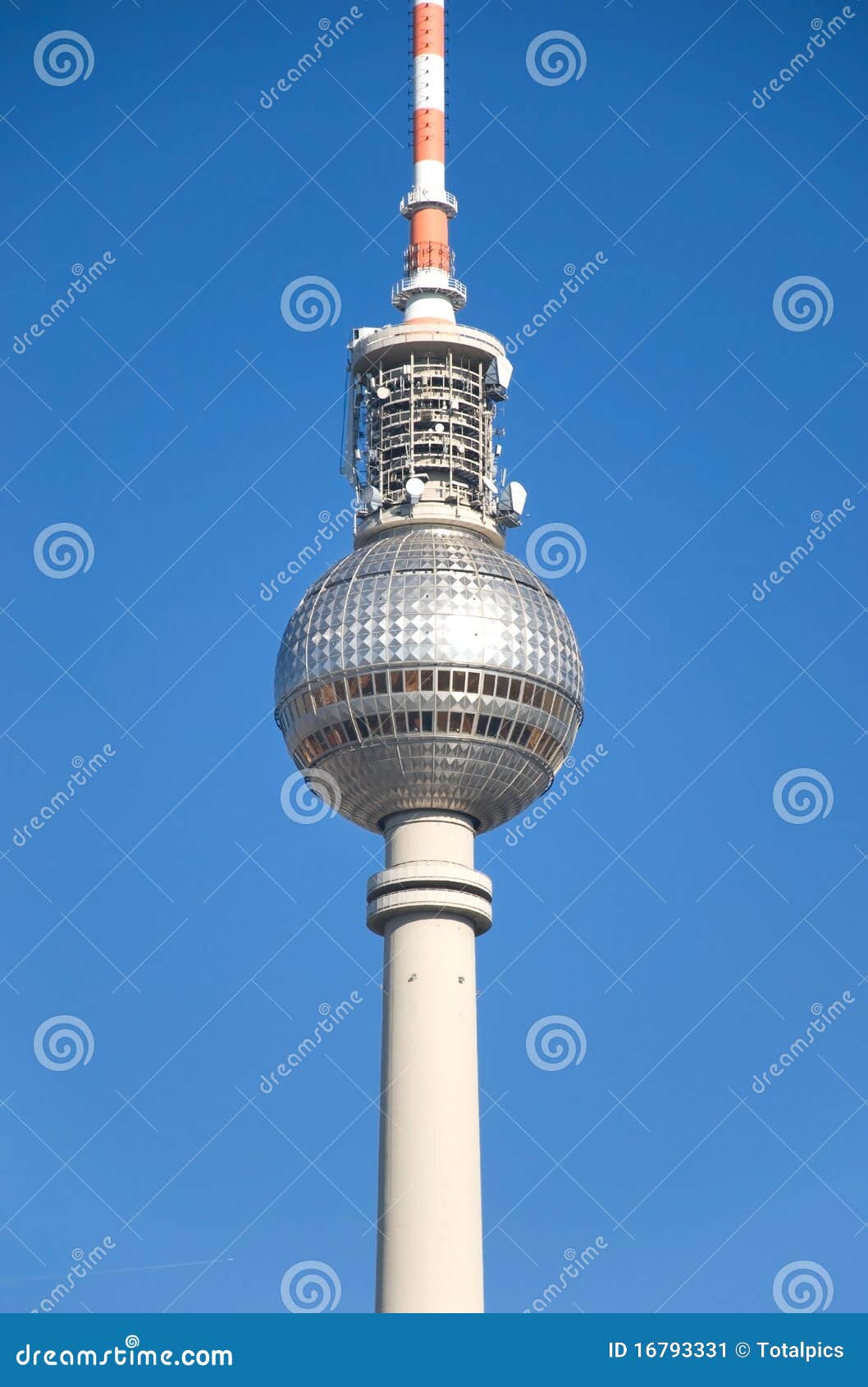 Berlin television tower stock image. Image of east, landmark - 16793331