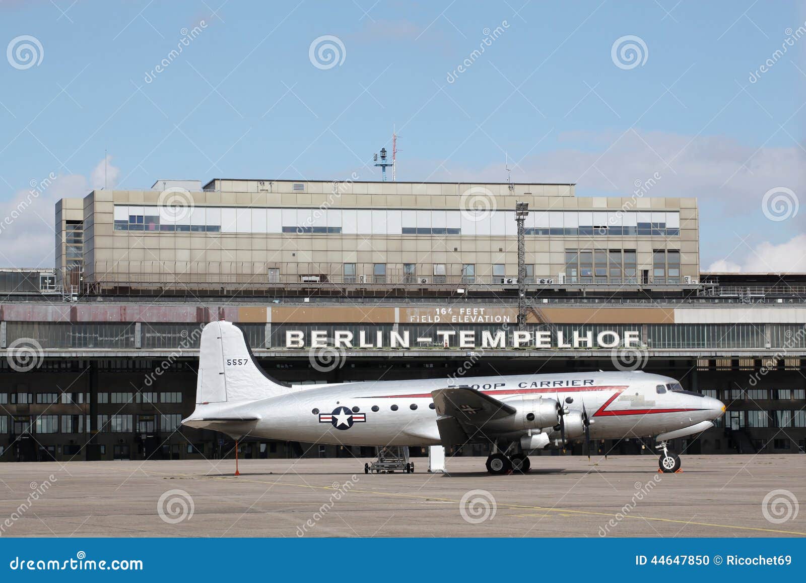 Berlin Tempelhof airport stock photo. Image of closed - 44647850