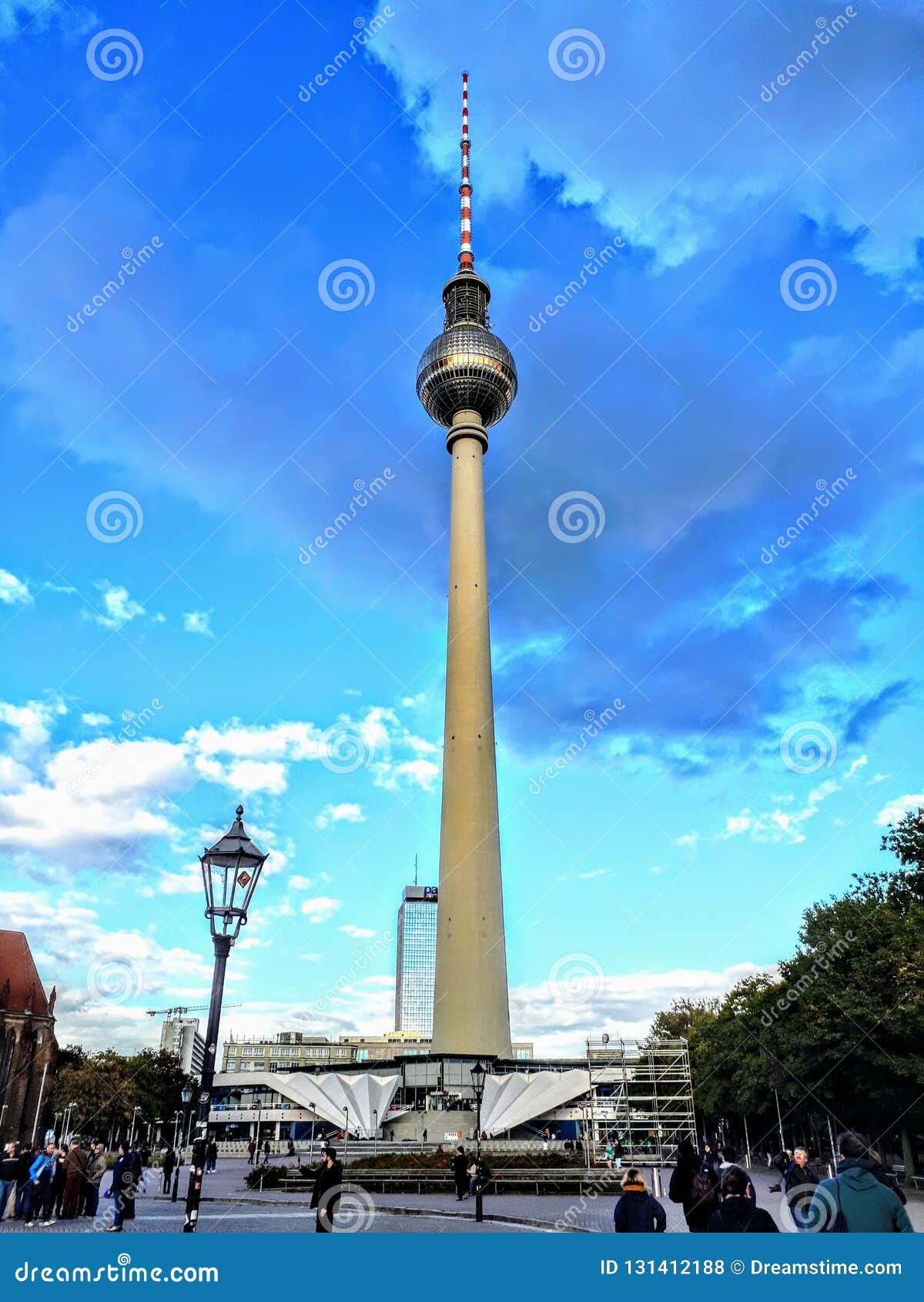 Berlin Tower in September 25th, 2018 Editorial Stock Photo - Image of ...