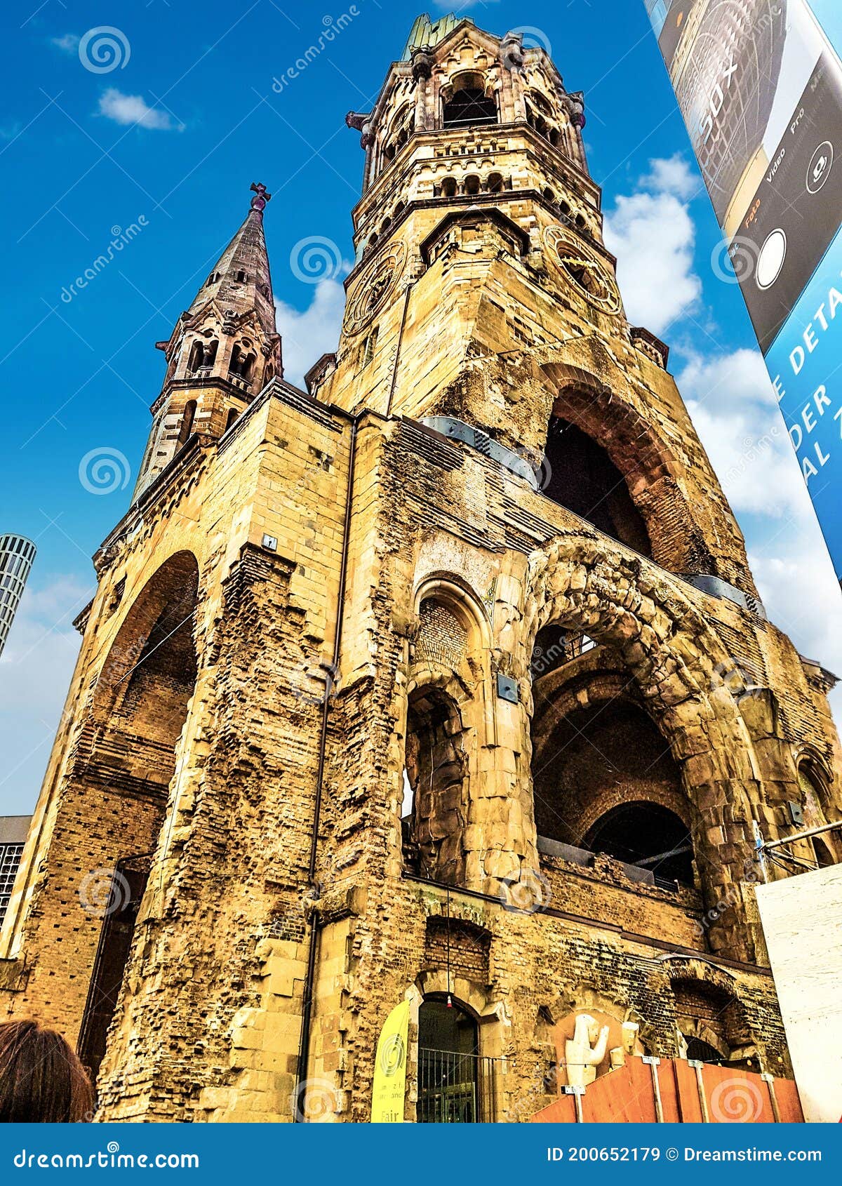 Berlin tower still stands editorial stock image. Image of tourism ...