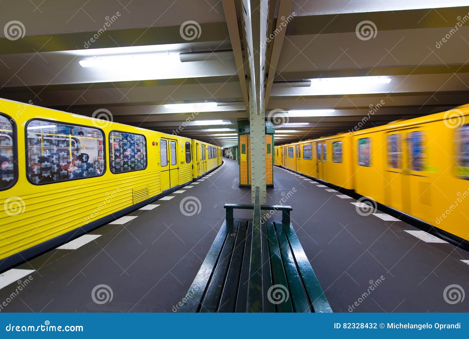 Berlin U-Bahn editorial photography. Image of transit - 82328432