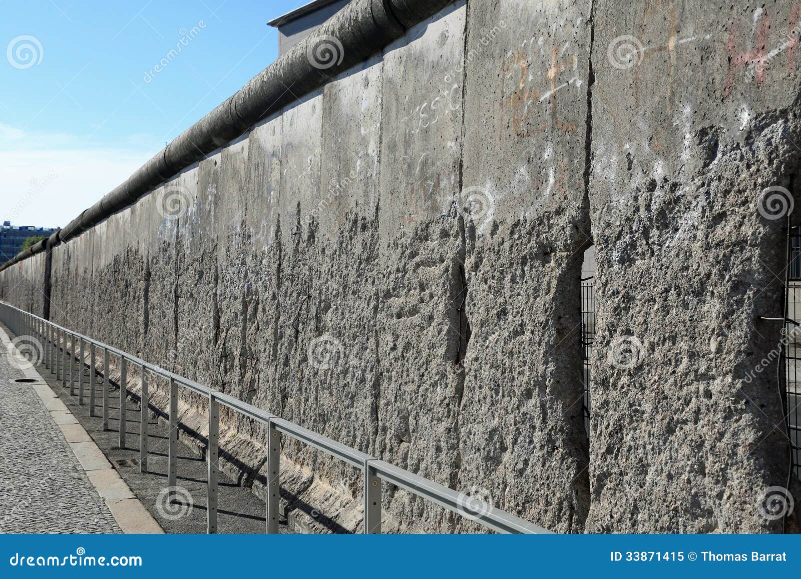 Berlin Wall image stock. Image du allemand, allemagne - 33871415