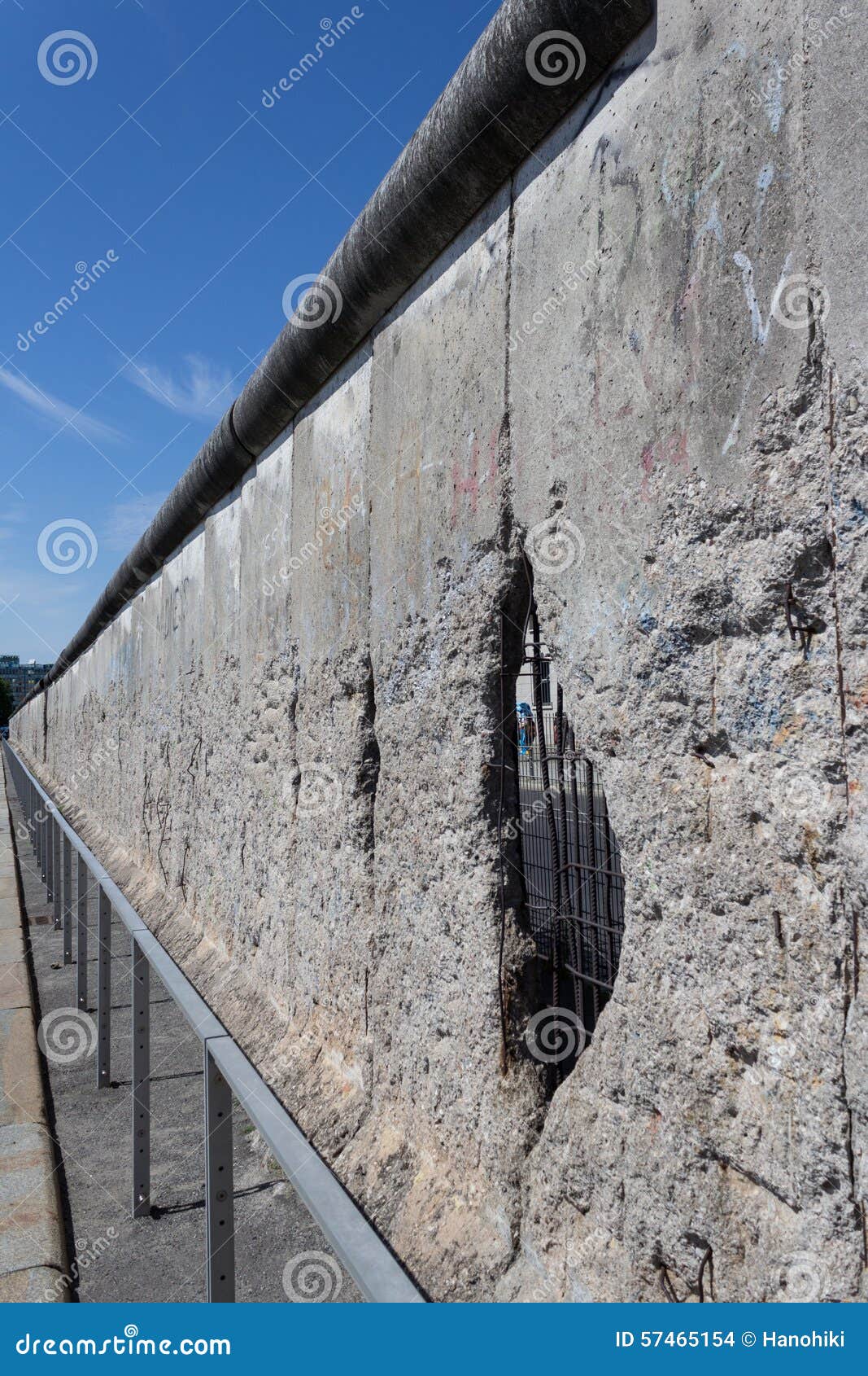 Berlin Wall / Berliner Mauer Stock Photo - Image of iron, terror: 57465154