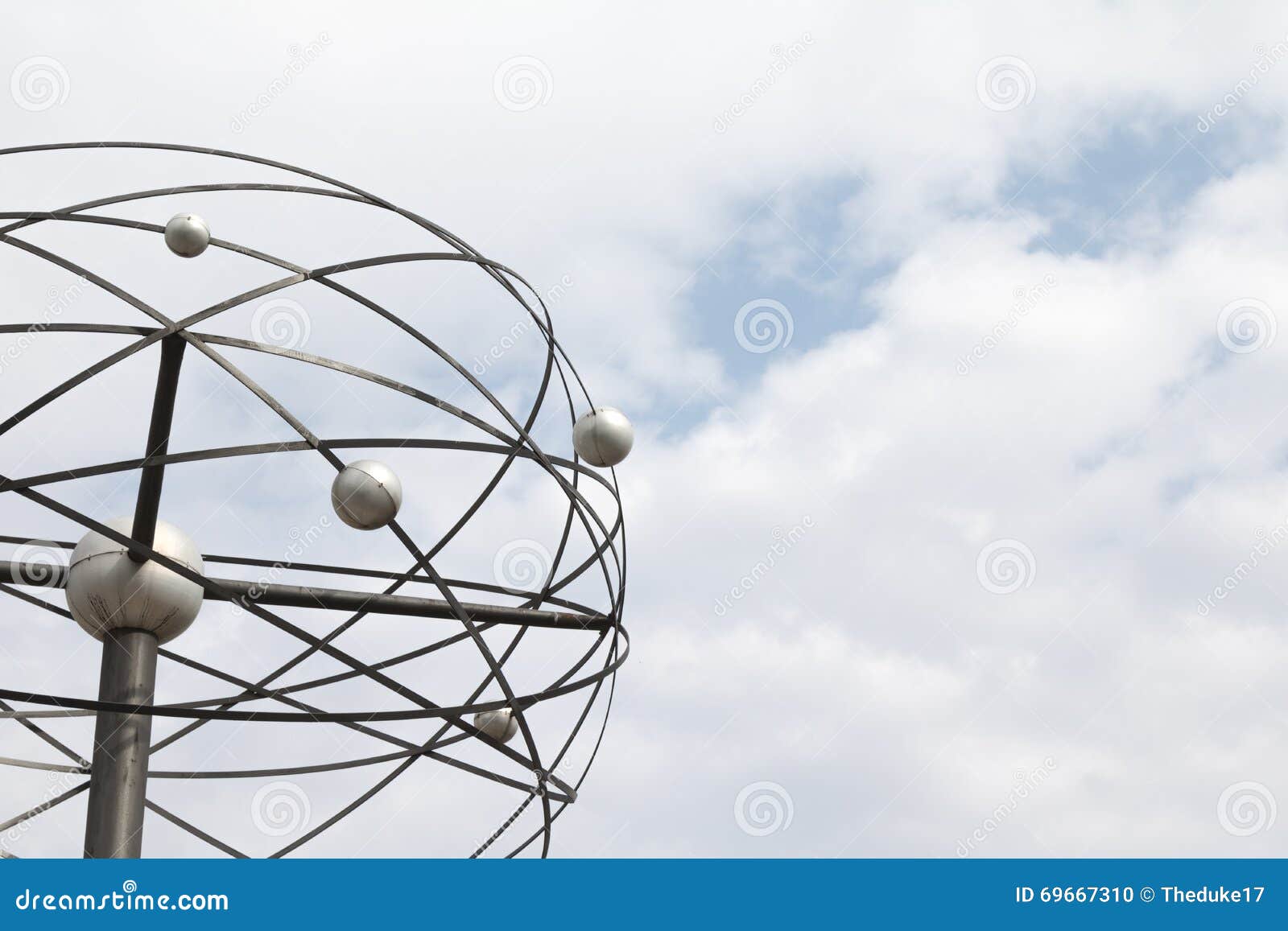 Berlin world time clock editorial image. Image of city - 69667310