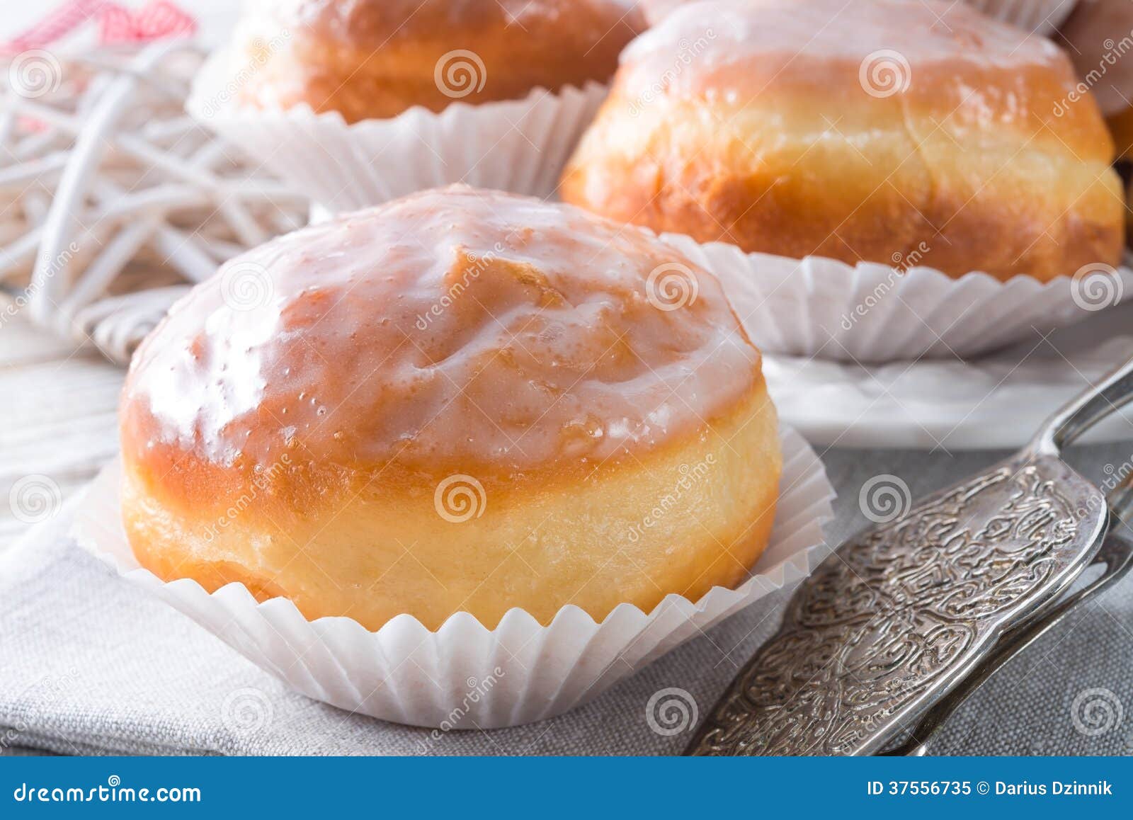 Berliner stock image. Image of hanukkah, dough, close - 37556735