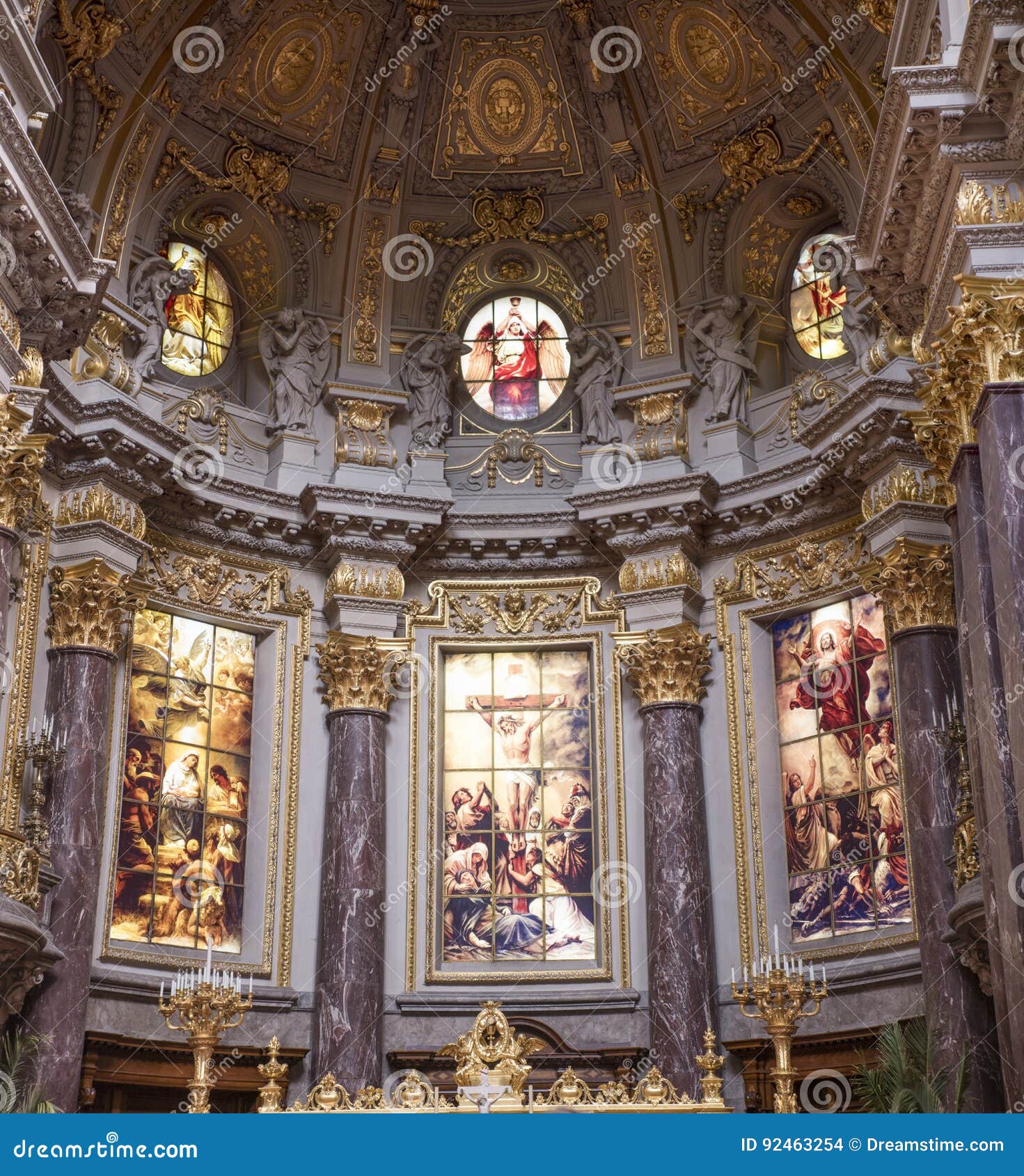 Berliner Dom Altar Royalty-Free Stock Photography | CartoonDealer.com ...