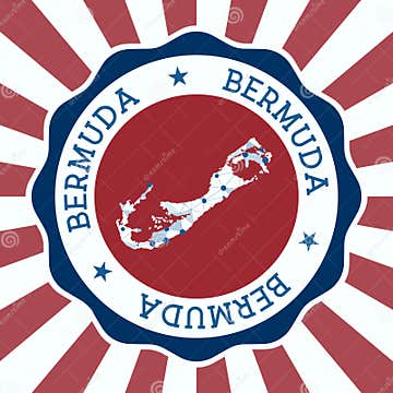 Bermuda Badge. stock vector. Illustration of bermudian - 213951891
