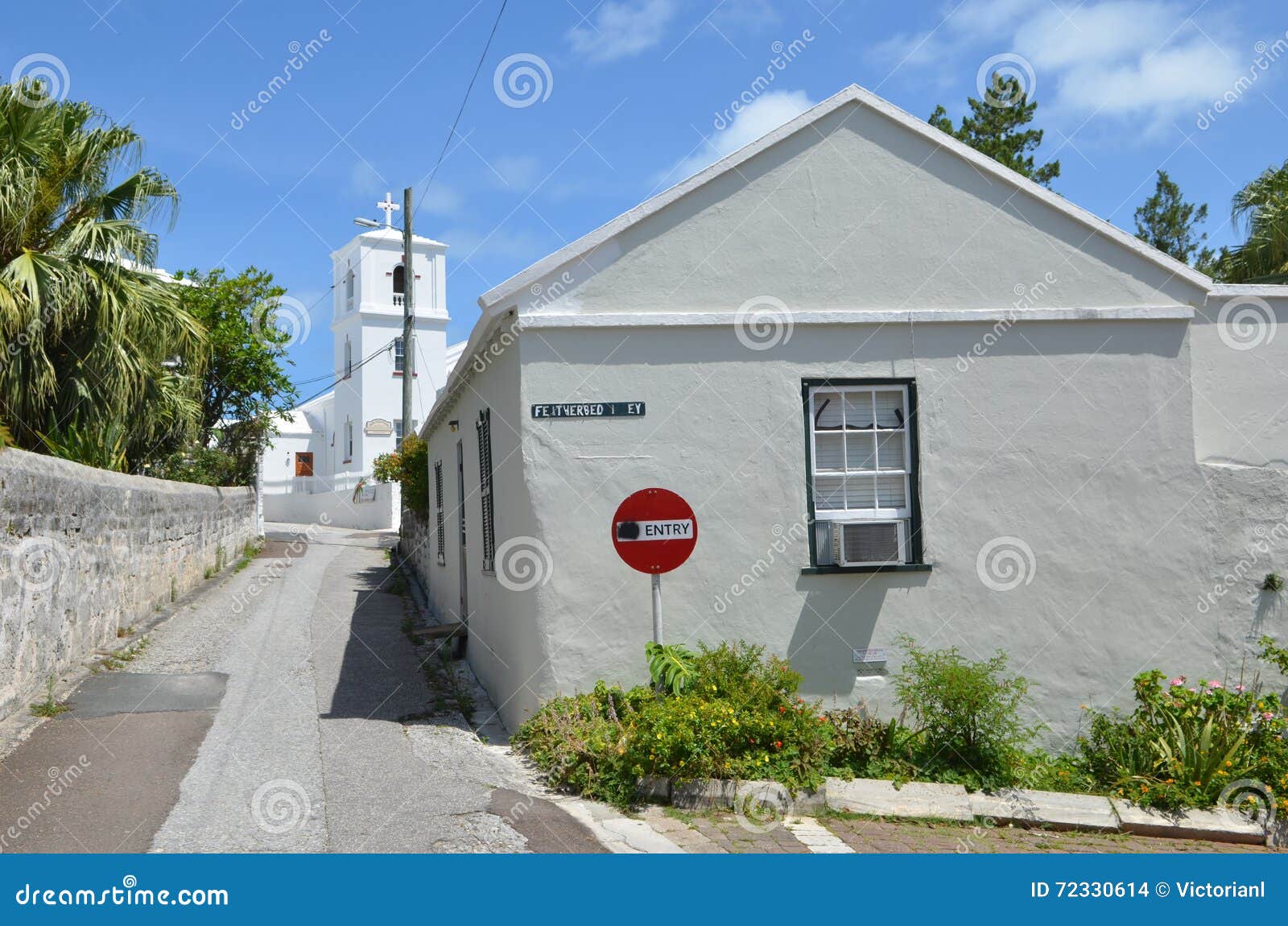 Bermudian Architecture Royalty-Free Stock Photo | CartoonDealer.com ...