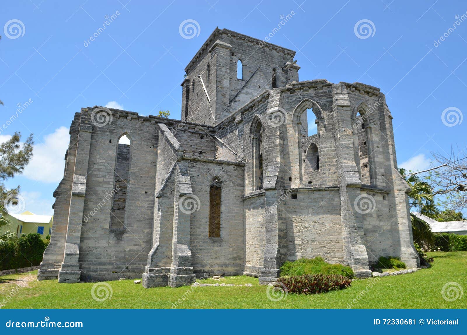 Bermudian Architecture Royalty-Free Stock Photo | CartoonDealer.com ...