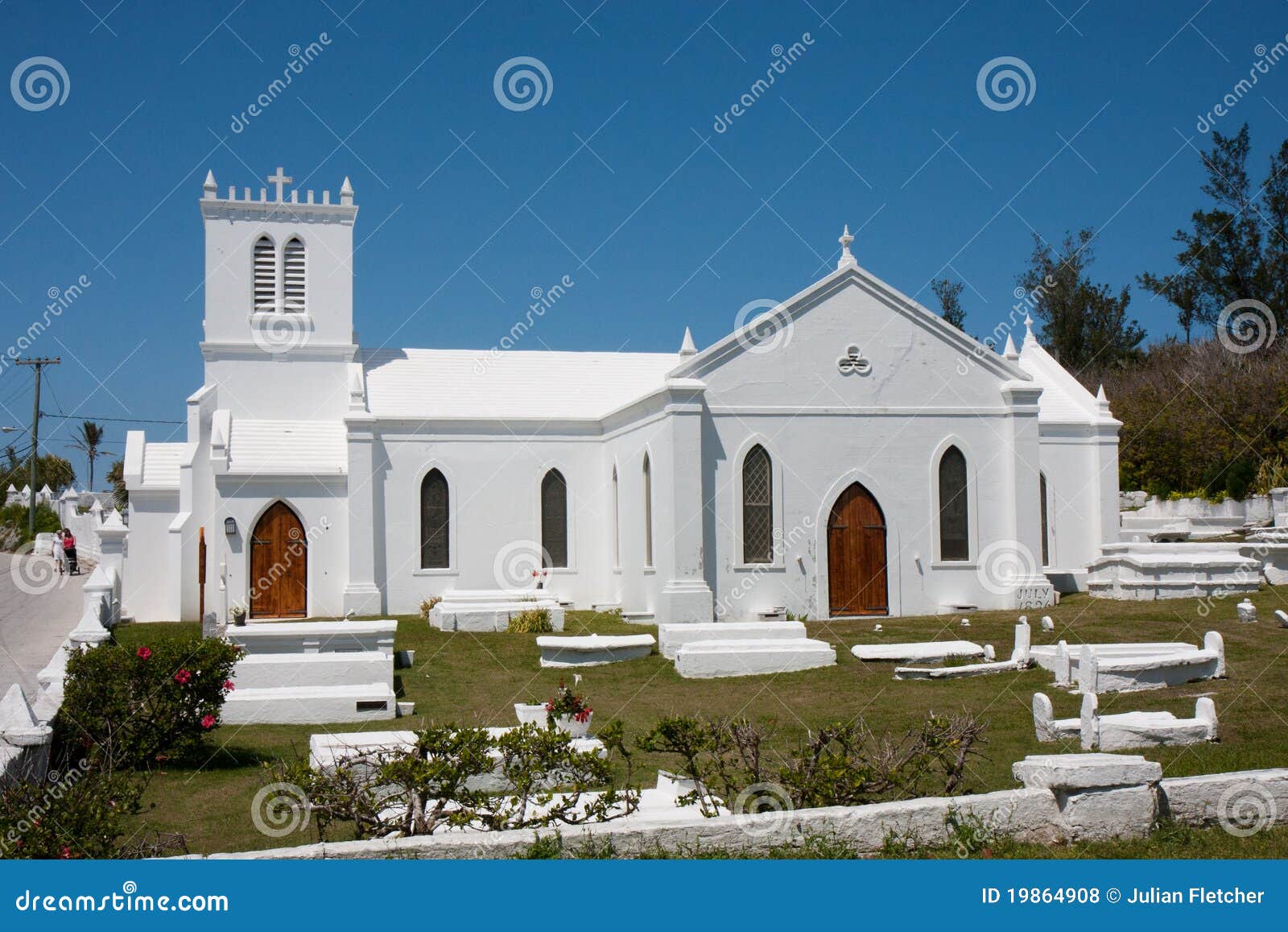 Bermuda church stock photo. Image of catholic, saint - 19864908