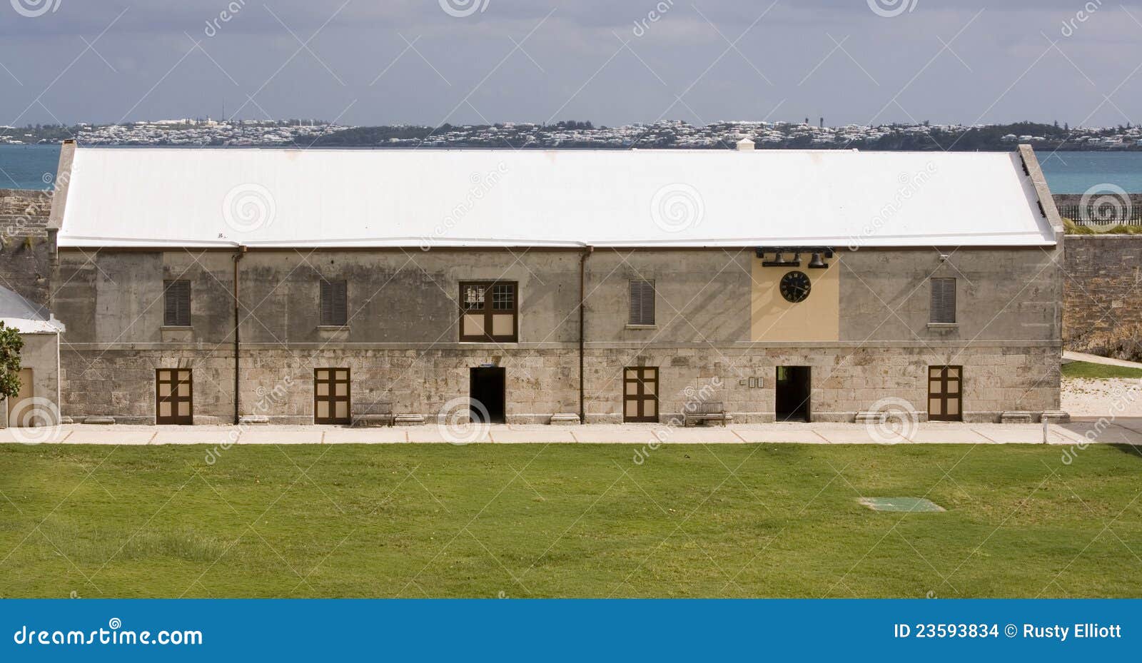 Bermuda Dockyard stock photo. Image of structure, landmark - 23593834