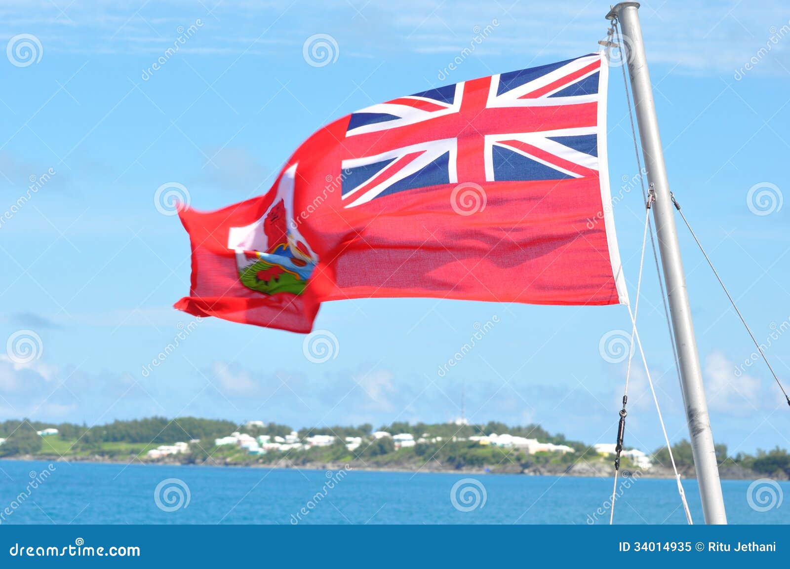 Bermuda Flag stock image. Image of curve, patriotism - 34014935