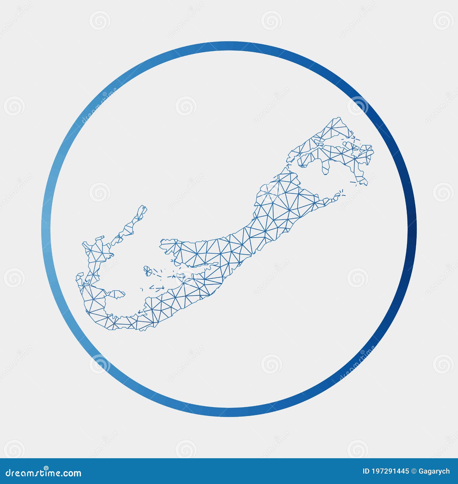 Bermuda icon. stock vector. Illustration of america - 197291445