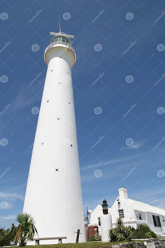 Bermuda Lighthouse stock image. Image of safety, building - 2989147