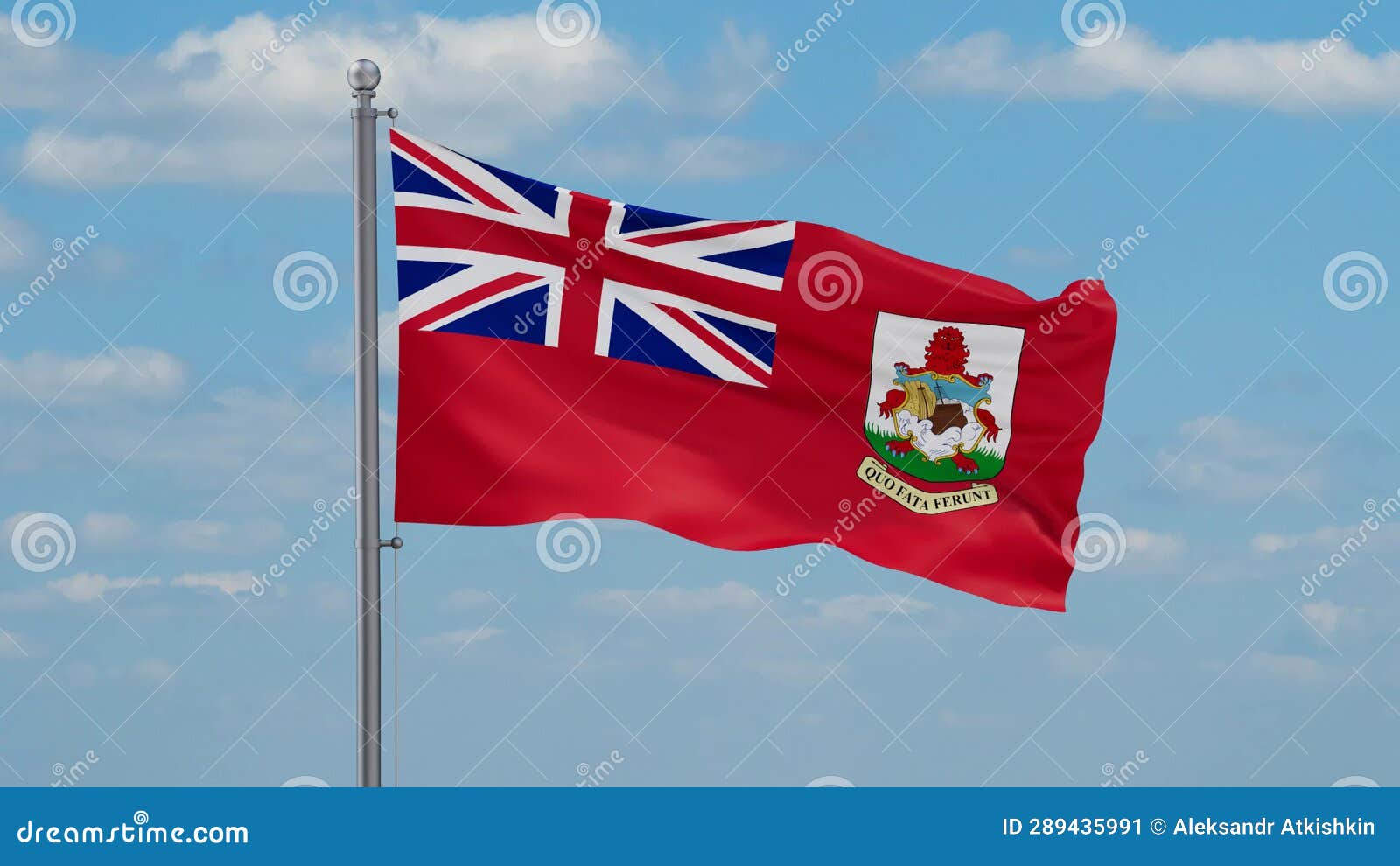 Bermuda flag stock video. Video of bermuda, round, nation - 289435991