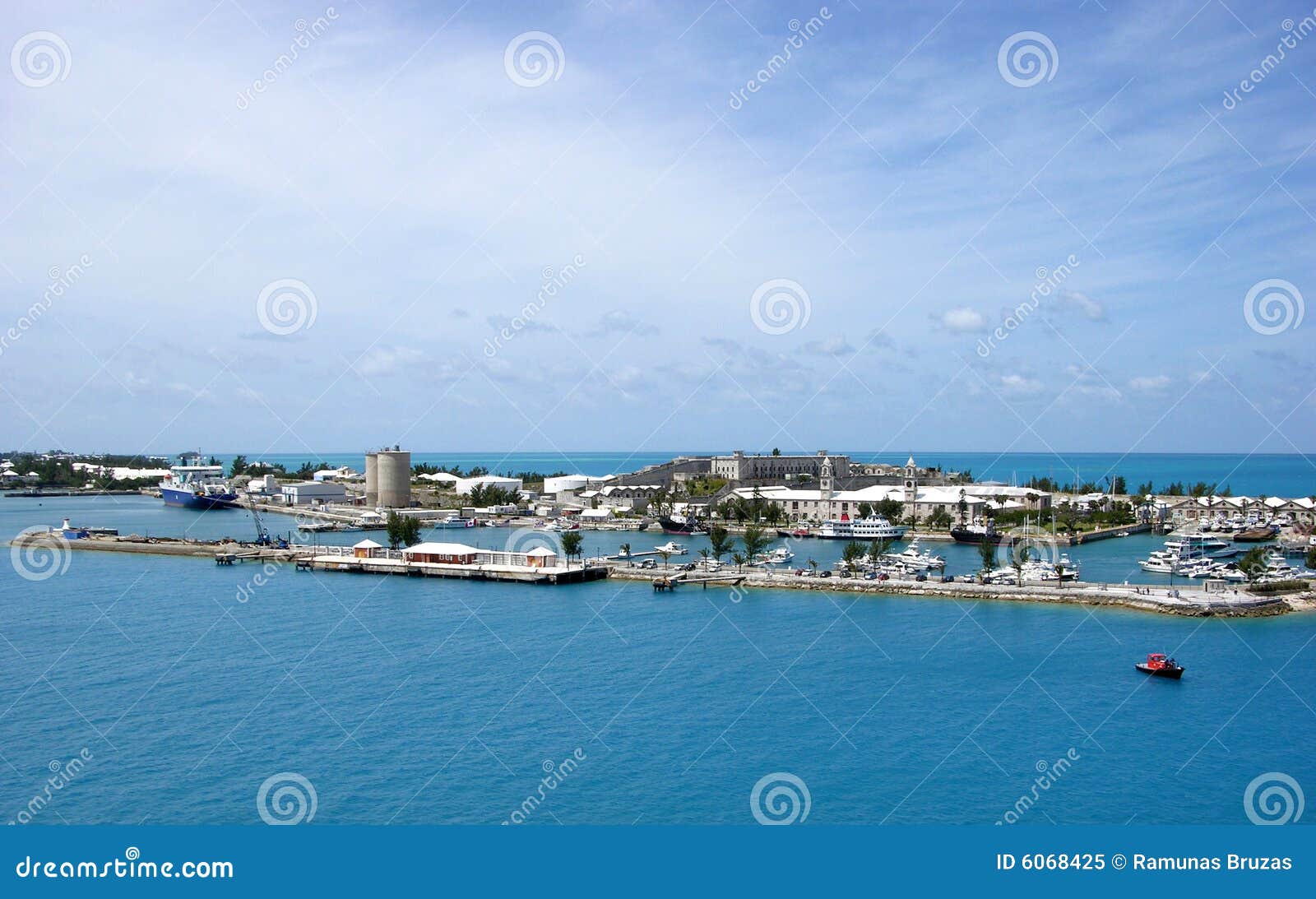Bermuda Port stock image. Image of ocean, bermuda, view - 6068425