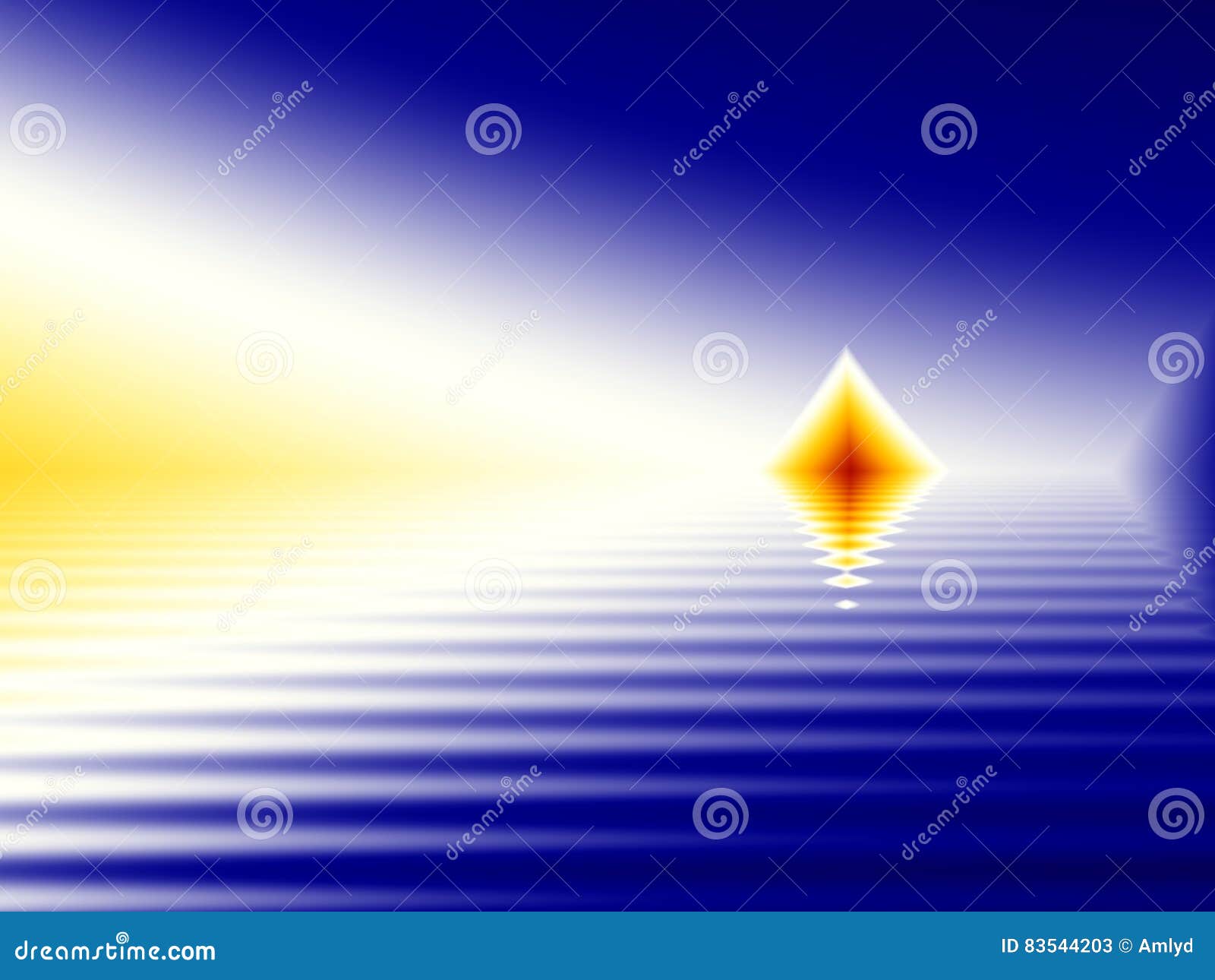 Bermuda triangle stock illustration. Illustration of background - 83544203