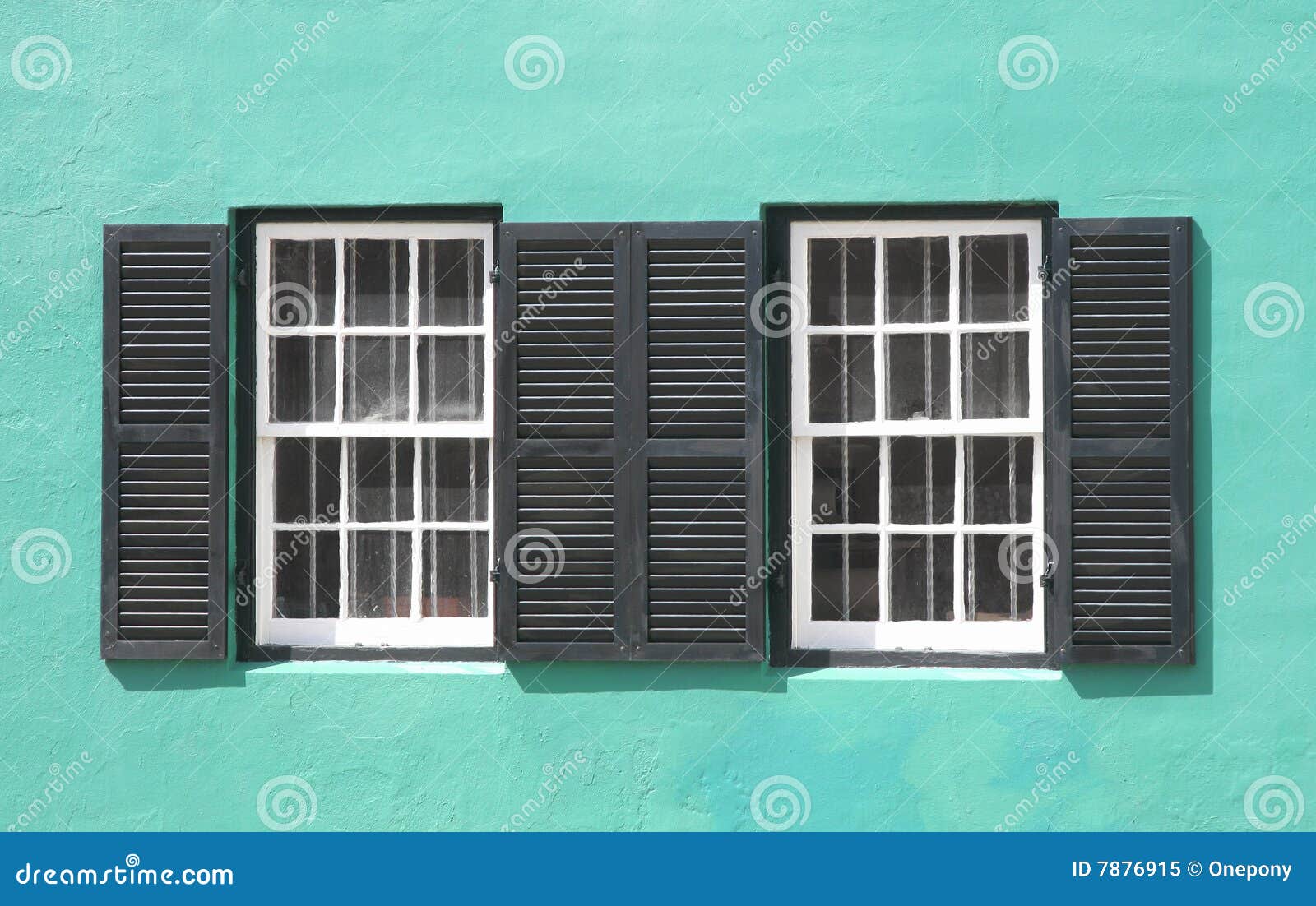 Bermuda Windows stock image. Image of window, shutter - 7876915