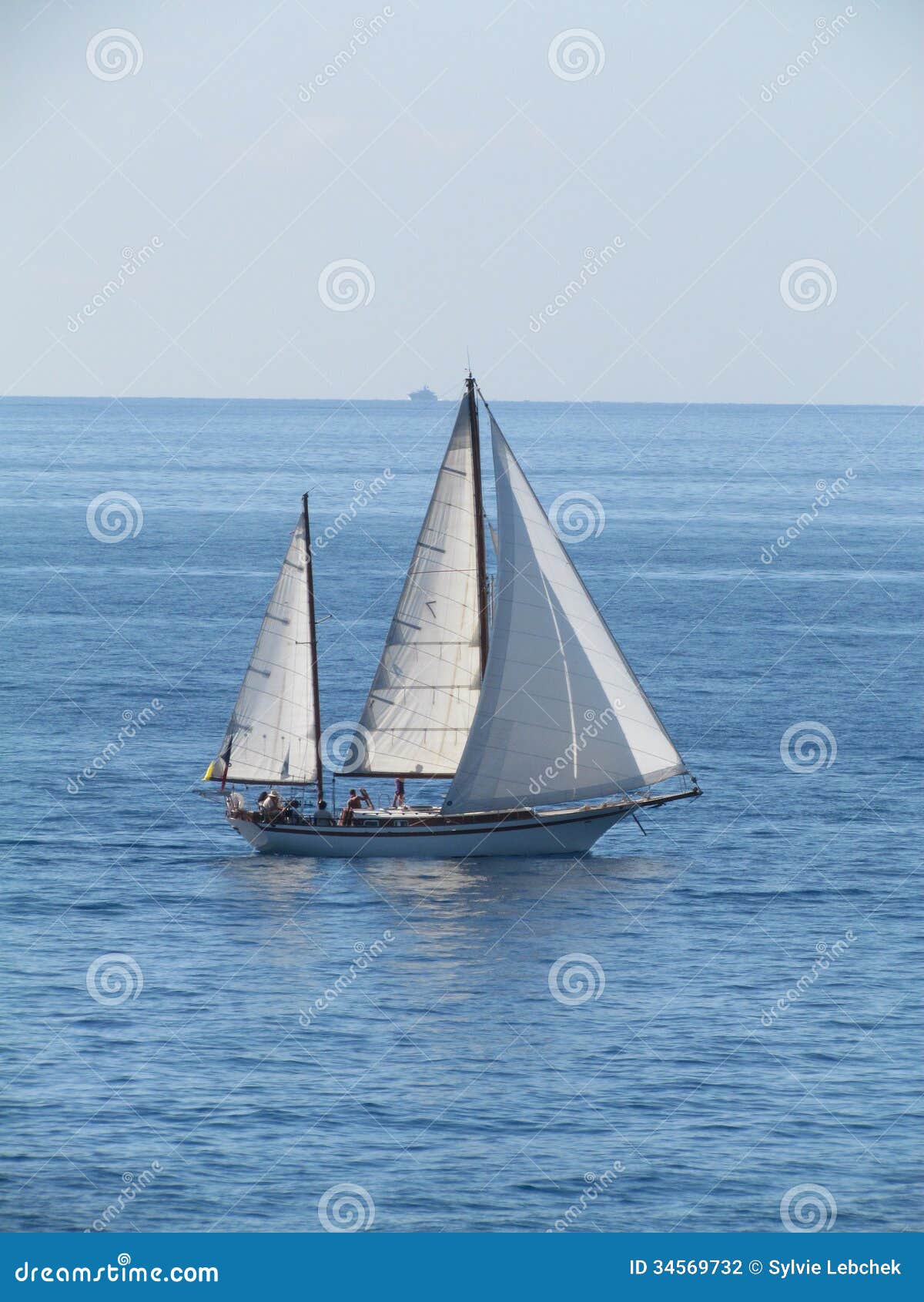 Bermudan Ketch stock photo. Image of sailing, classic - 34569732