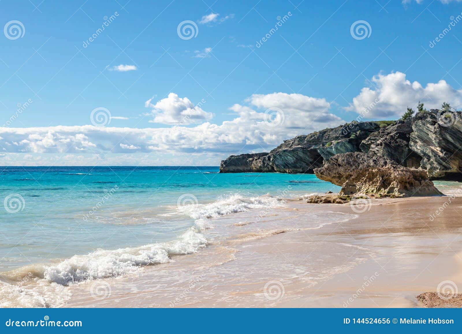 A Bermudan Seascape stock photo. Image of idyllic, paradise - 144524656