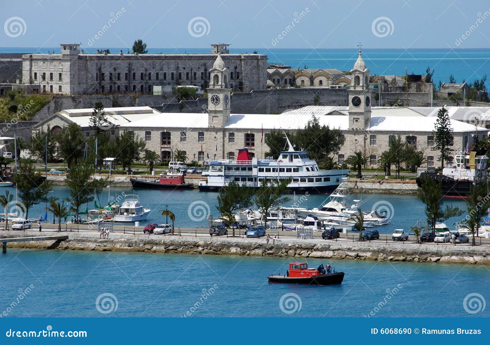 Bermudian Historic Port stock photo. Image of bermuda - 6068690
