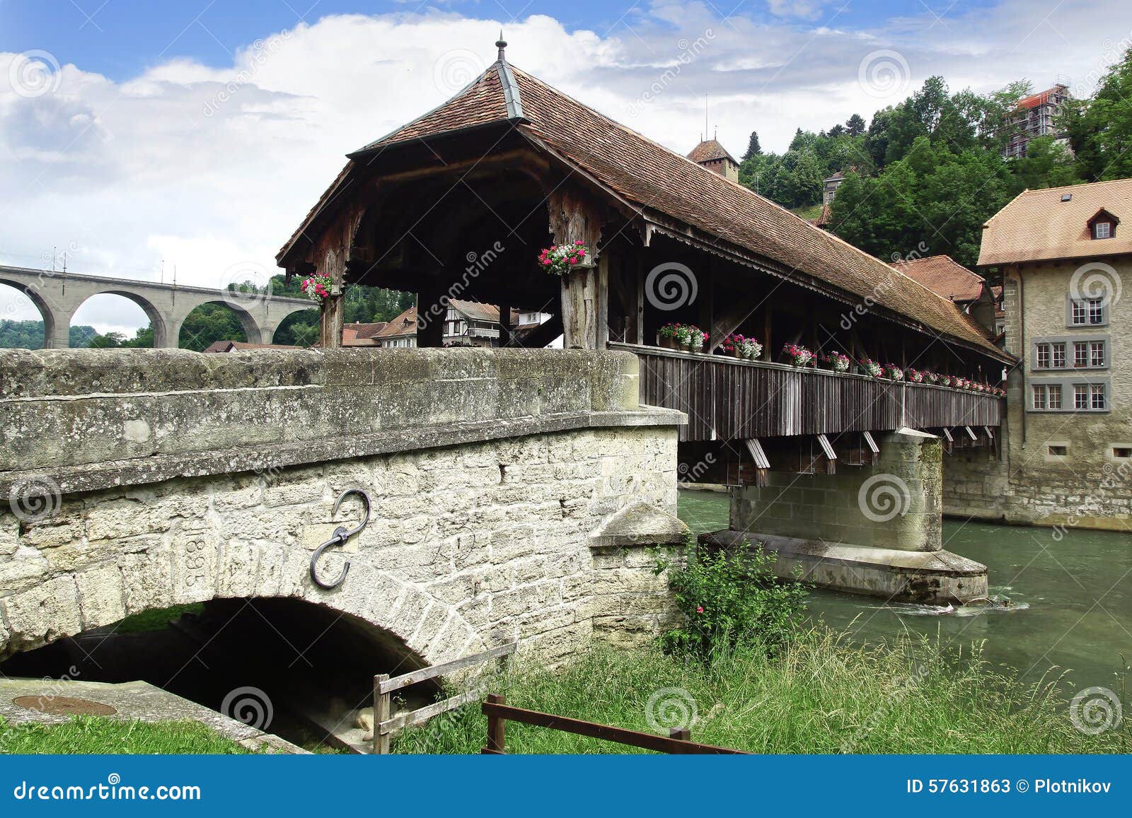 Bern Bridge - Pont De Berna, Suiza Foto de archivo editorial - Imagen ...