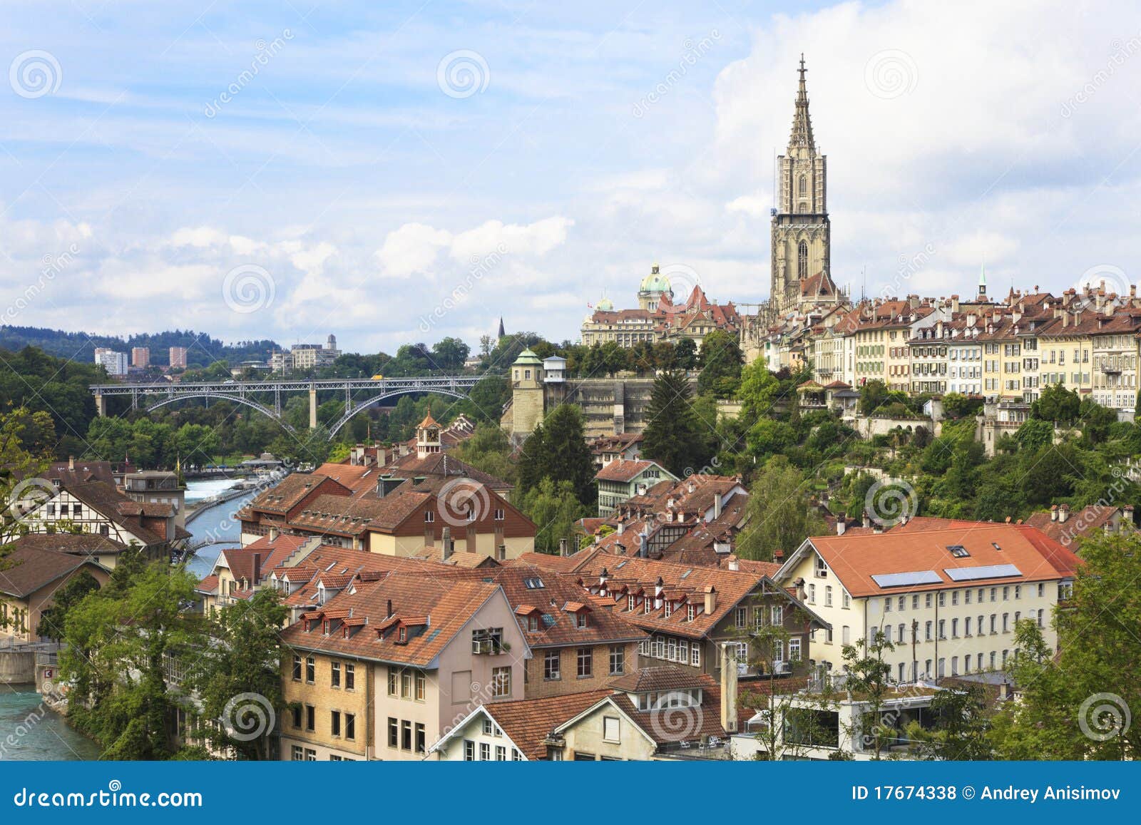 Bern, the Capital of Switzerland. Stock Photo - Image of cityscape ...