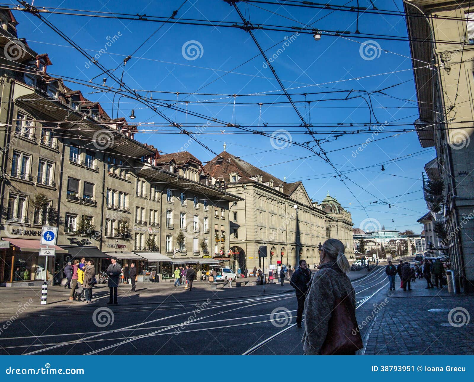 Bern city in Switzerland editorial photo. Image of town - 38793951