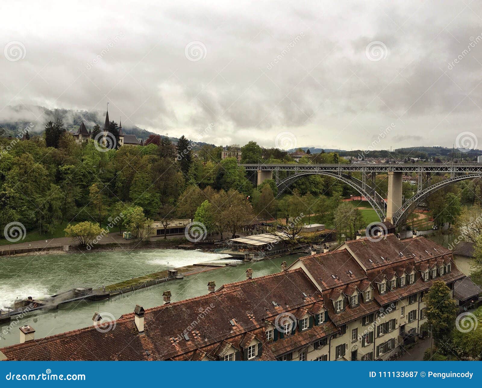 Bern city view stock image. Image of cityscape, bern - 111133687