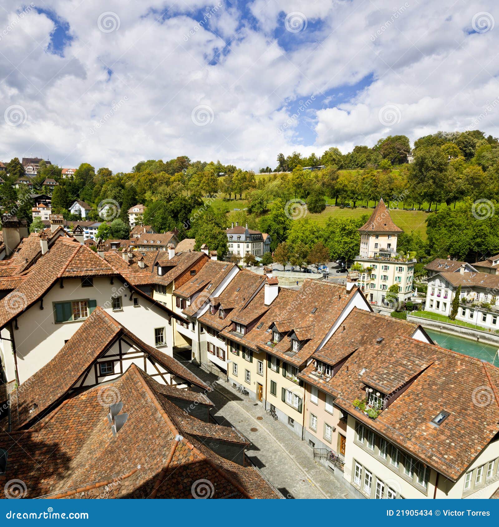 Bern Streets, Switzerland stock photo. Image of capital - 21905434