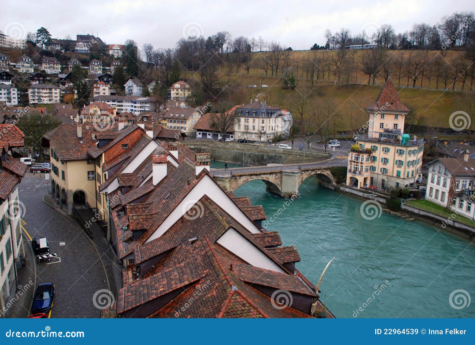 Bern, Switzerland stock image. Image of landscape, city - 22964539