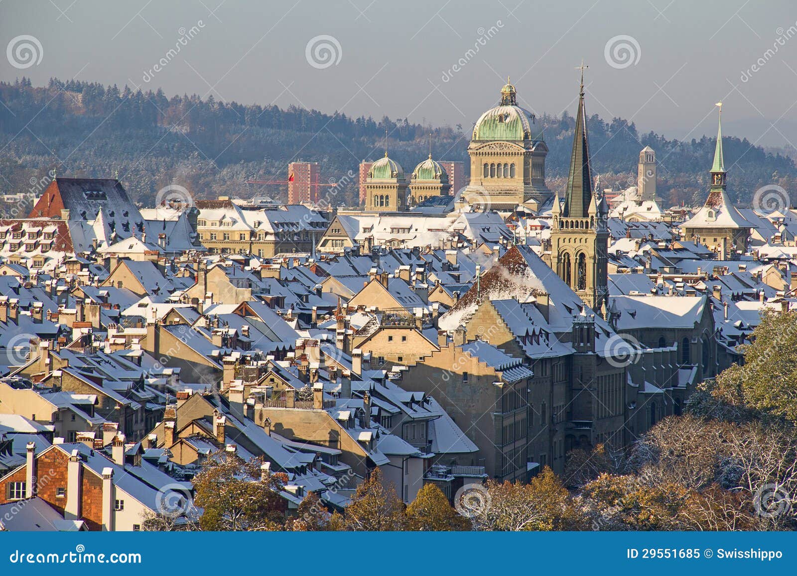 Bern in winter stock image. Image of fresh, christmas - 29551685