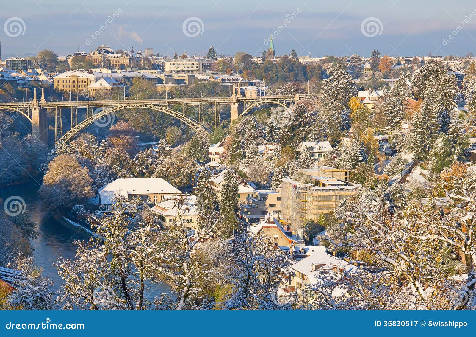 Bern in winter stock image. Image of ancient, landmark - 35830517