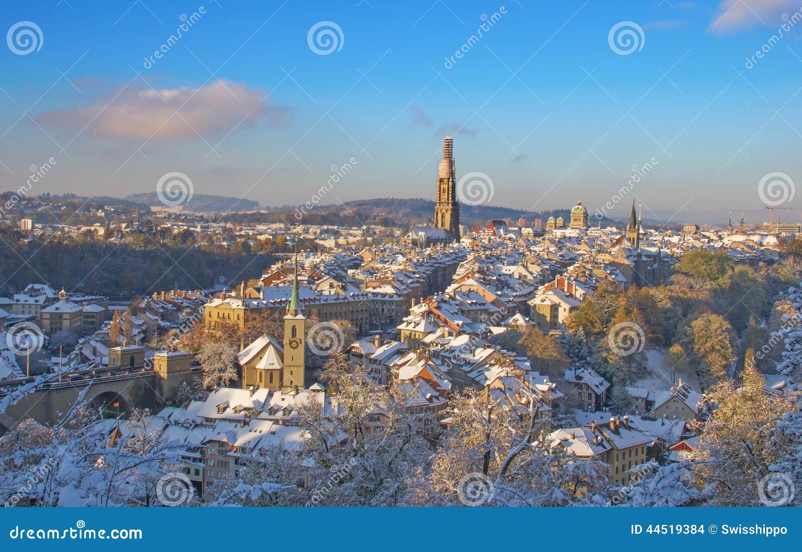 Bern in winter stock photo. Image of europe, family, building - 44519384