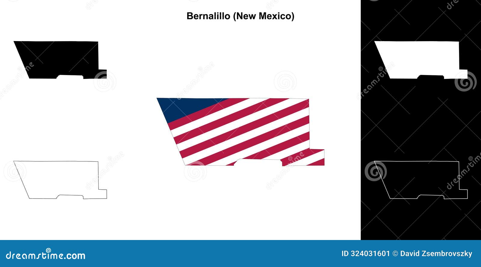 Bernalillo outline map stock illustration. Illustration of boundaries ...