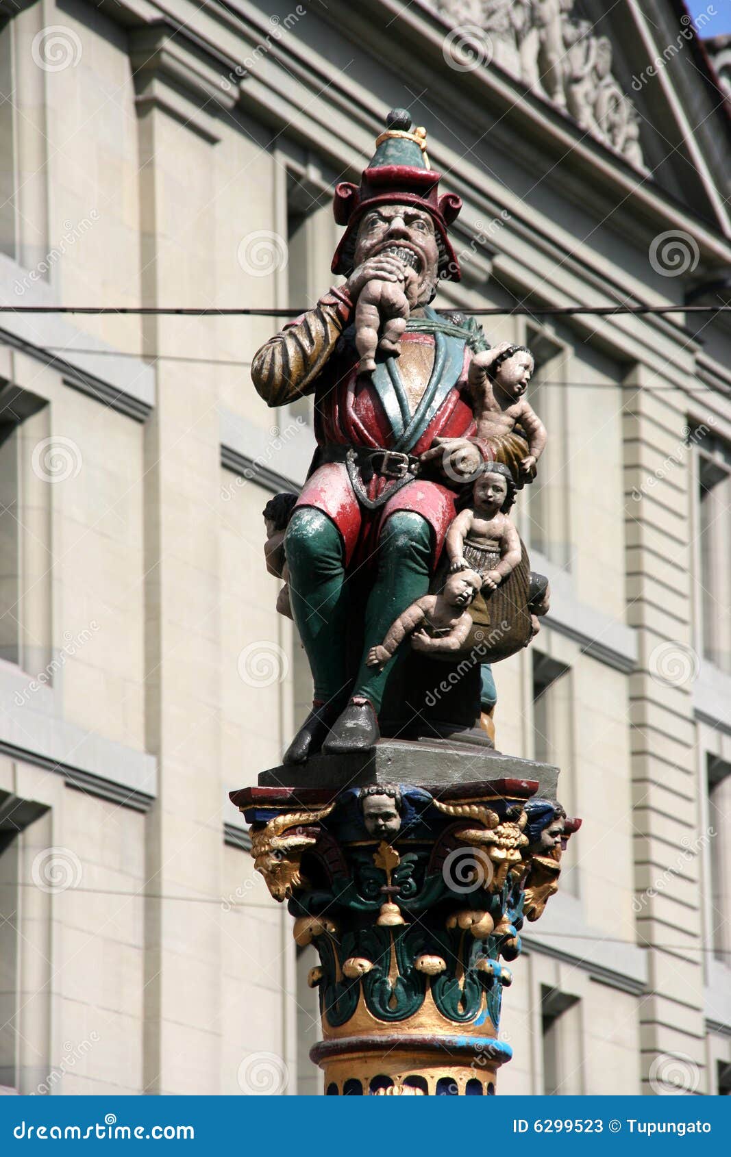 Statue Of Ogre Eating Babies Royalty-Free Stock Image | CartoonDealer ...