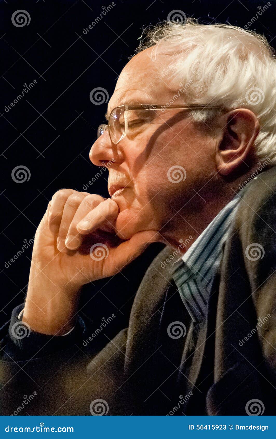 Bernie Sanders Portrait fotografia stock editoriale. Immagine di scuola ...